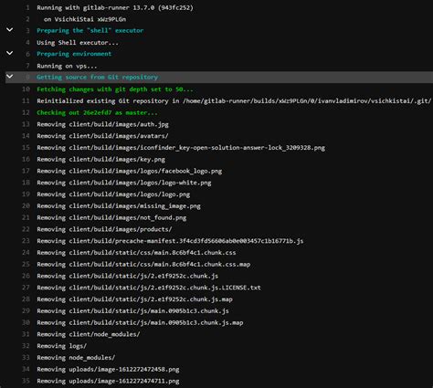 Continuous Integration How To Prevent Gitlab Ci Cd From Deleting The Whole Build Stack Overflow