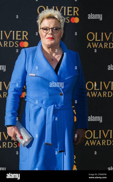 Suzy Eddie Izzard Photographed During The Arrivals For The Olivier