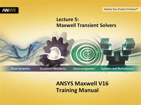 Lecture 5 Maxwell Transient Solvers