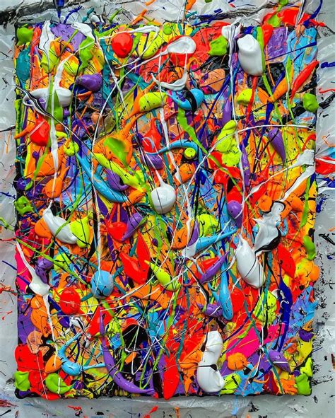 Jackson Pollock Action Painting