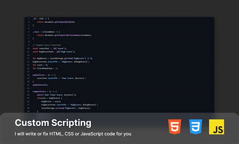 Write Or Fix Html Css Or Javascript Code For You By Ervinsungkono