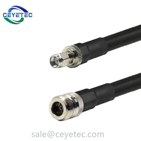 Bnc Male Right Angle To Sma Male Rg400 Cable Rf Jumper Double Shield Buy Rg400 Cable Rf Jumper