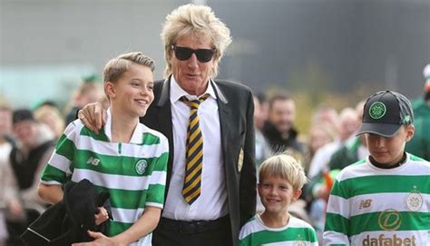 Rod Stewart Gets Glasgow Celtic Tattoo To Celebrate Beloved Team
