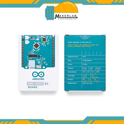 Arduino Uno Wifi Rev 2 Abx00021 Makerlab Electronics