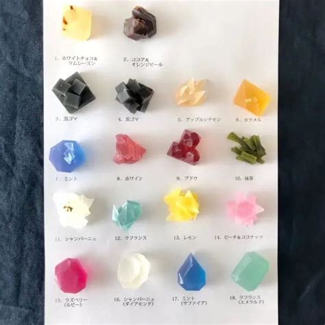まるで宝石 琥珀糖を鉱物に見立てた「こうぶつヲカシ」が美しい おたくま経済新聞 琥珀糖 作り方 琥珀糖 お菓子 ギフト