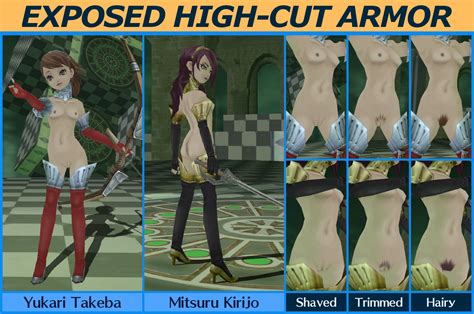 Persona 3 Fes Exposed High Cut Armor Misc Adult Mods Loverslab