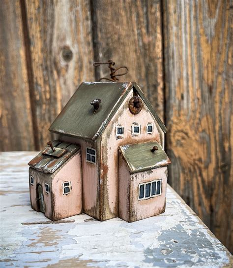 Домик розовый пыльный подарок сканди хюгге винтаж купить купить в ...