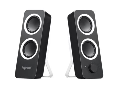 Logitech Z200 2 0 Speaker System Black Ry7367