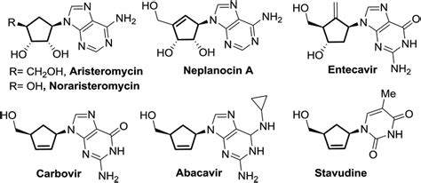 Biologically Active Carbocyclic Nucleoside Analogues Download Scientific Diagram