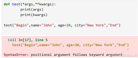 Python函数中的arg与kwargs参数python Arg Csdn博客