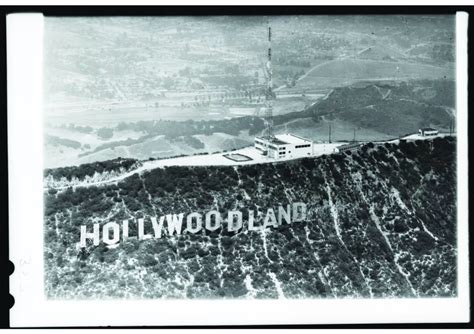 Original Hollywoodland Sign Mary Mallory Hollywood Heights