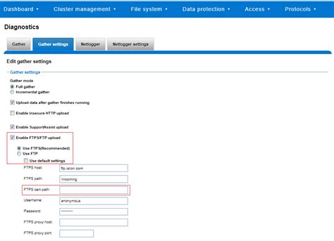 Onefs Log Gather Transmission Dell Technologies Info Hub