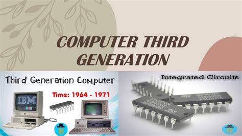 Third Generation 1964 1971 Integrated Circuits