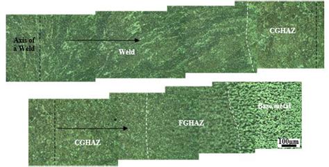 Microstructure Of Laser Zone Of Welded Joint Om Download Scientific