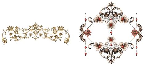 Premium Vector Scroll Swirls Element