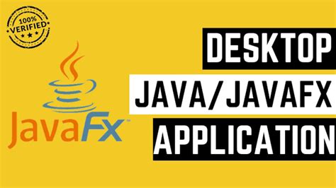 Develop A Desktop Application Using Java And Javafx By Theycallmejesus Fiverr