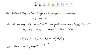 SOLVED Compute The Chromatic Polynomial Of The Following Graph