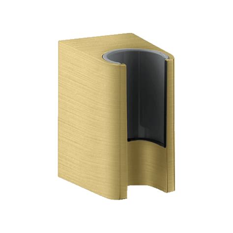 Axor One Shower Holder Brushed Brass London Road Bathroom Co