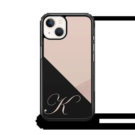 Nude Split Iphone 14 Case Custom Initial Iphone 14 Case