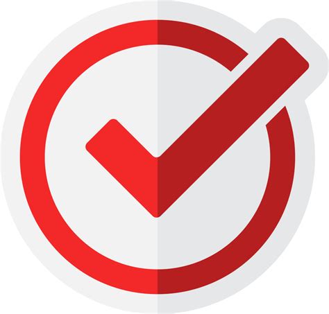 Red Tick Checkbox 19863231 Png