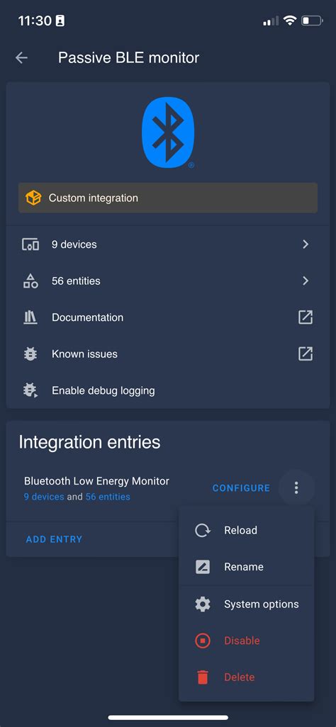 Bthome Disable Autodiscovery Configuration Home Assistant Community
