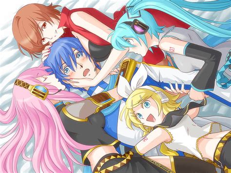 Hatsune Miku Kaito And Meiko