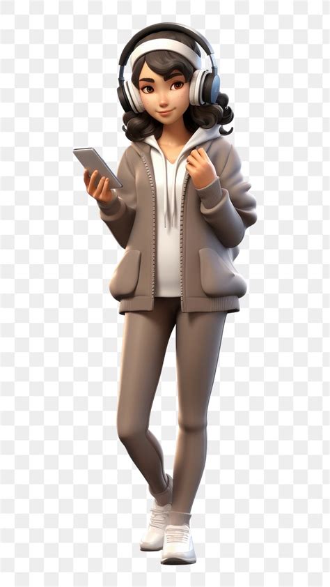 Png Headphones Cartoon Adult Premium Png Rawpixel