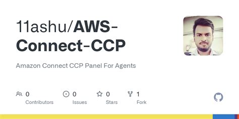 Github 11ashuaws Connect Ccp Amazon Connect Ccp Panel For Agents