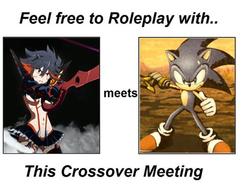 Crossover Meeting Ryuko Matoi Meets Sonic By Animatedone On Deviantart