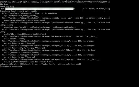 Unable To Download Songs · Issue 1034 · Spotdlspotify Downloader · Github