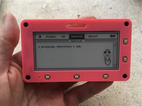 The E Ink Badge The Coolest Badge You Didn T Know You Needed