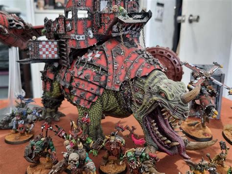 Gargantuan Squiggoth Stomping On Through C And C Welcome Rorks