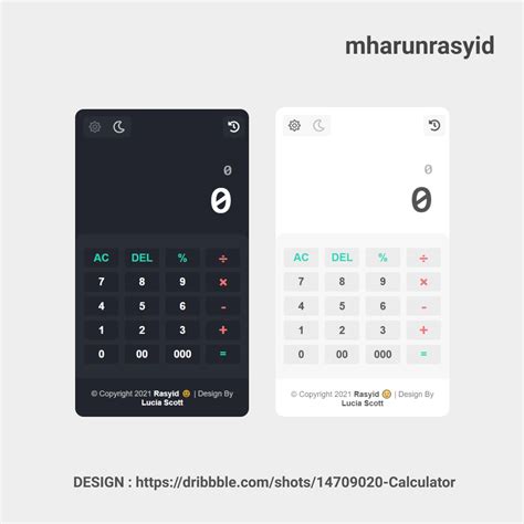 GitHub Mharunrasyid Kalkulator Rasyid Kalkulator Sederhana Menggunakan Vanilla Javascript