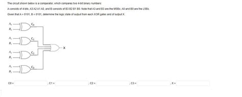 Solved The Circuit Shown Below Is A Comparator Which Chegg