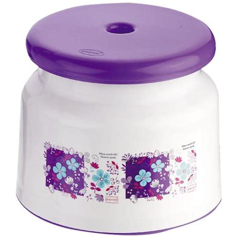Buy Polyset Regal Plastic Stool Small Printed Assorted Colour Online