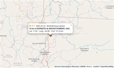 Temblor Hoy ¿a Qué Hora Fue El último Sismo Hoy 1 De Julio De 2024 En