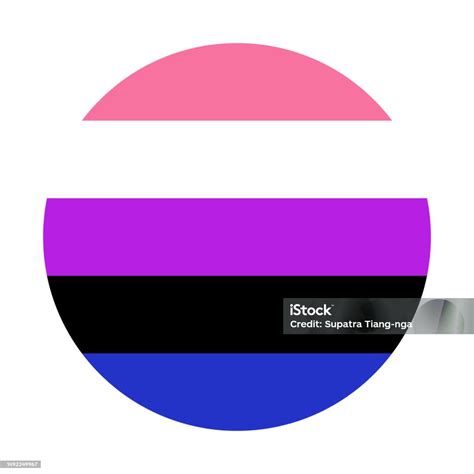젠더플루이드 프라이드 플래그 Lgbt 프라이드 깃발 Lgbtqia 문화에 대한 스톡 벡터 아트 및 기타 이미지 Lgbtqia 문화 게이 프라이드 상징 고름 Istock