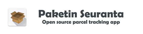 GitHub Norkator Paketin Seuranta Privacy Preserving Parcel Tracking