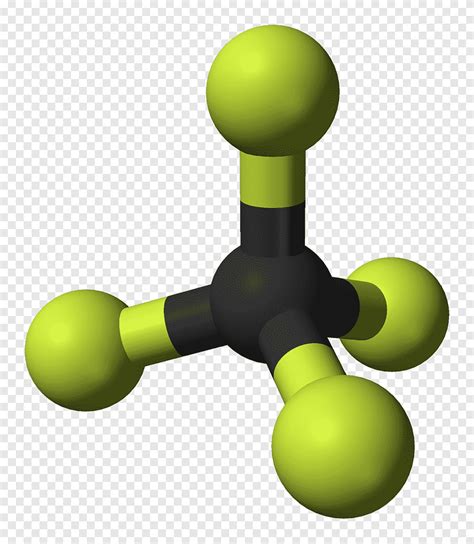 Tetrafluoromethane Ball And Stick Model Molecular Geometry Xenon Tetrafluoride Molecule