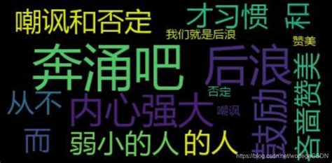 python词云制作最全最详细的教程 CSDN博客