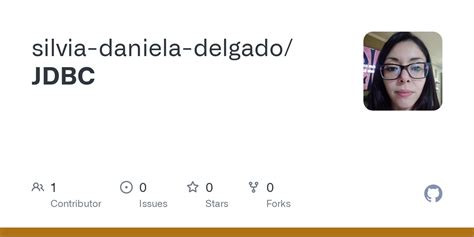 Github Silvia Daniela Delgadojdbc