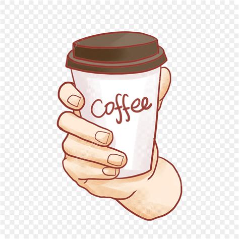 손에 커피 컵 Png 무료 일러스트 소재 커피 잔 클립 아트 컵 포장 Png 일러스트 및 Psd 이미지 무료 다운로드 Pngtree