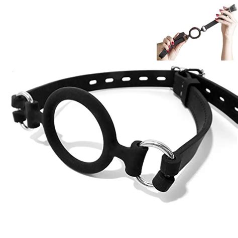 Silicone Open Mouth Gag Adjustable O Ring Premium Quality Adult