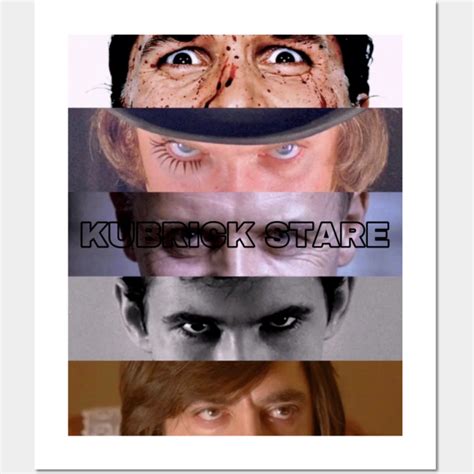 Kubrick Stare Wall And Art Print Kubrick Art Prints Clockwork Orange