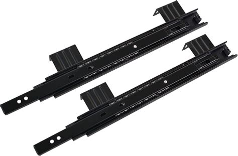 Three Section Desk Drawer Track 10 Inch 12 Inch Drawer Rail Hoisting Silent Buffer Rail Keyboard