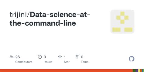 GitHub Trijini Data Science At The Command Line