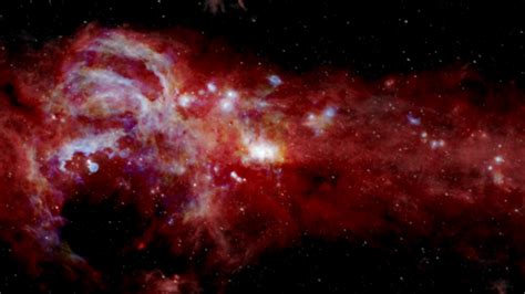 Journey To The ‘galactic Core New Infrared Nasa Images Show Milky Way