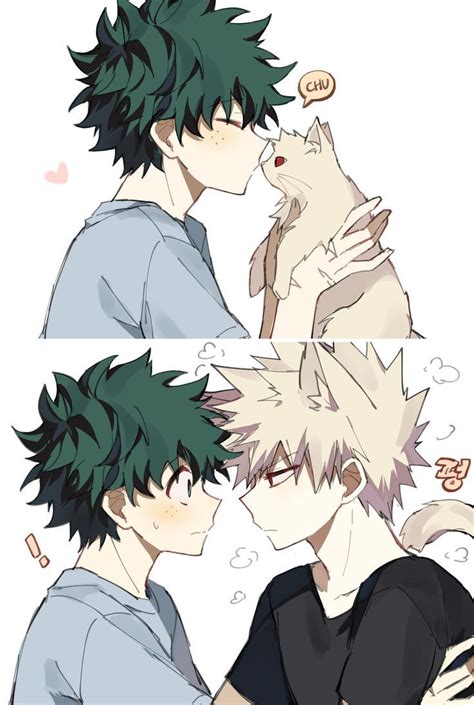 Izuku Midoriya X Katsuki Bakugo Bakugo Katsuki Fanart Cute Best