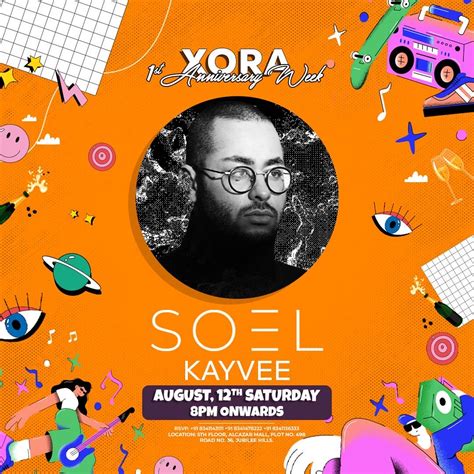 Xora Anniversary Week Ft Soel By Xora Bar And Kitchen Techno Event Tickets Hyderabad Clubr