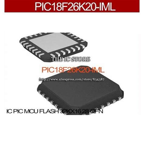 Pic18f26k20 Iml Ic Pic Mcu 플래시 32kx16 28 Qfn Pic18f26k20 18f26k Pic18f26k 18f26k2 Pic18f26